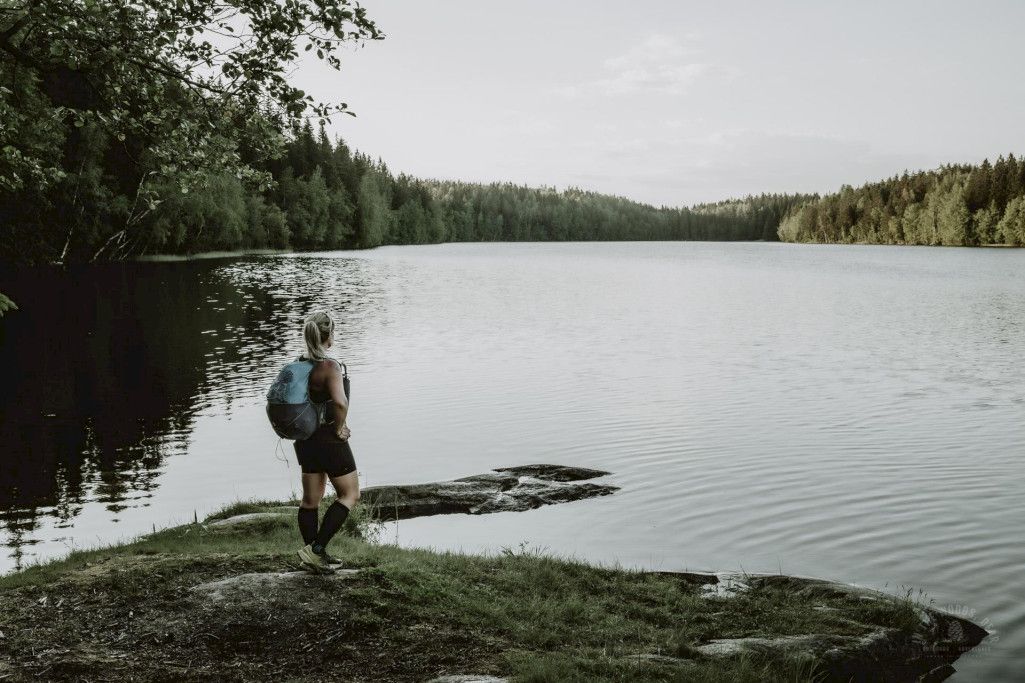 Nuuksio National Park - Trail Running - In the Woods, Dear