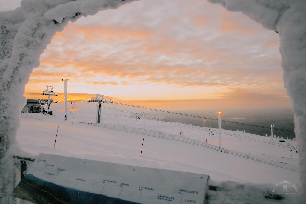 Pyhätunturi Lapland - Hiking to the Top of Pyhä in Winter - In the ...