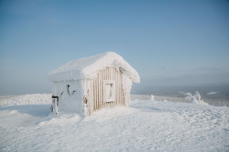 Best Hike in Ruka Finland - Valtavaara Winter Trail - In the Woods, Dear