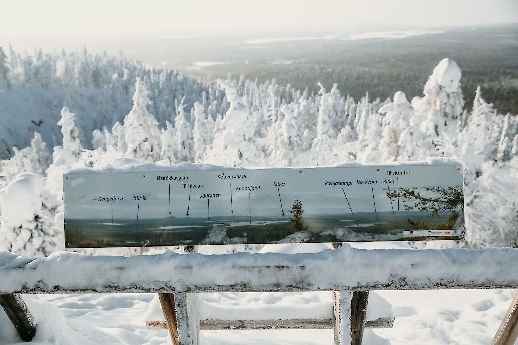 Ruka Finland - Pyhävaara Winter Hike - In the Woods, Dear