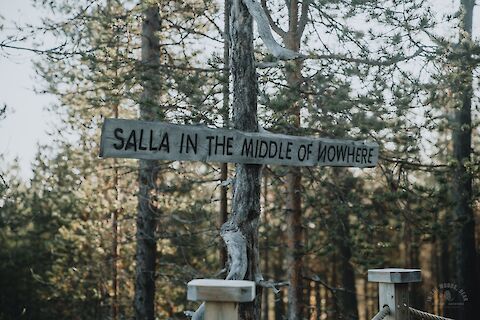 Salla Lapland – Kaunisharju Trail and Aurora Viewpoint - In the Woods, Dear