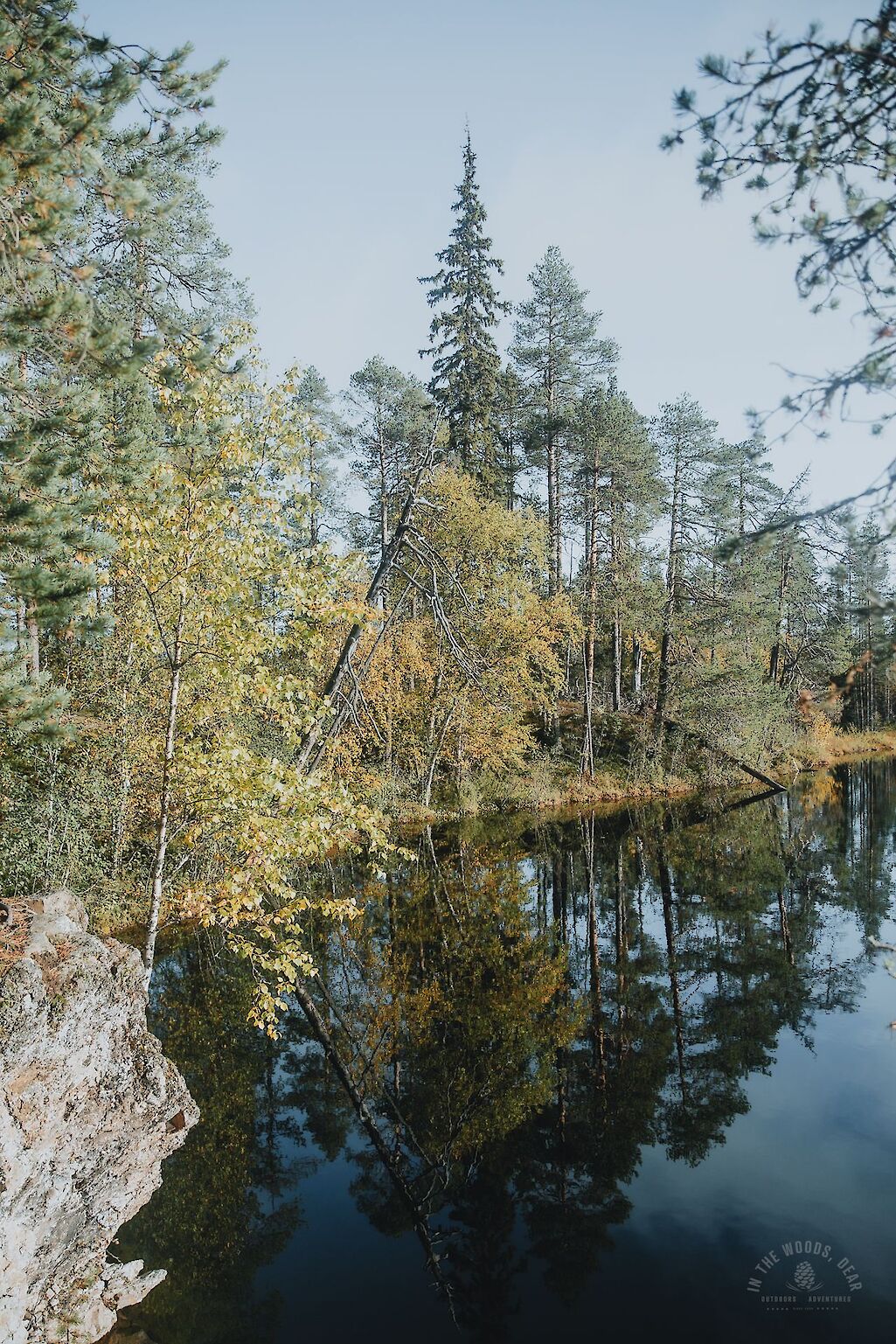 Pieni Karhunkierros (Small Bear's) Trail near Ruka Finland - In the ...