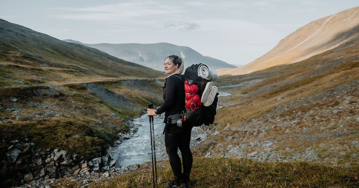 Swedish Lapland Hikes (170 km) - Mårmastugan, Vistas, Nallo - In the ...