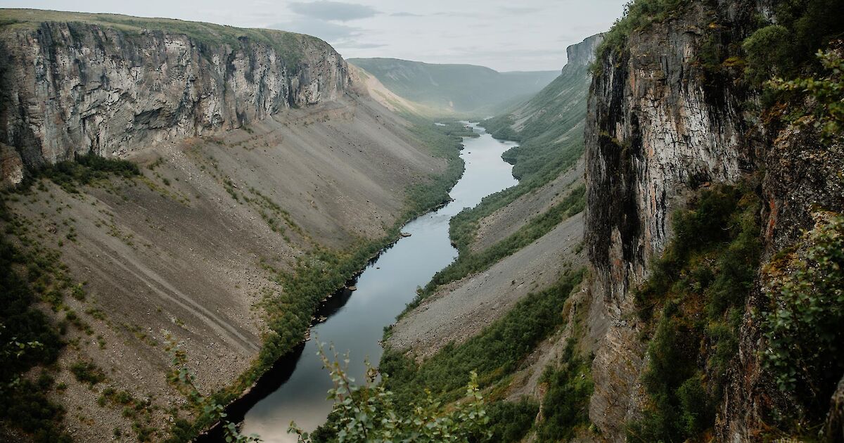 Alta Canyon - An Amazing Hike to Sautso, Norway - In the Woods, Dear