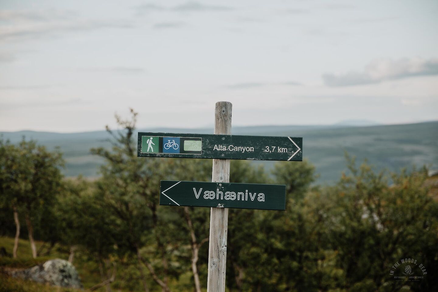 Alta Canyon - An Amazing Hike to Sautso, Norway - In the Woods, Dear